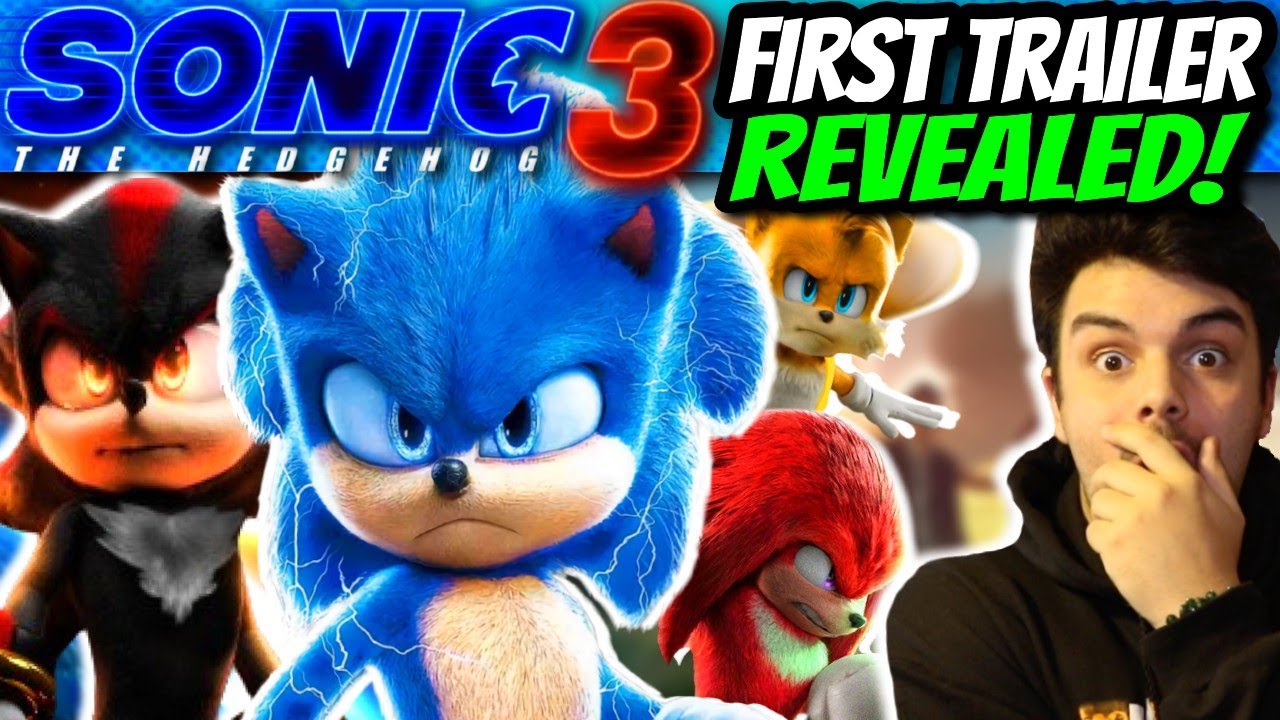 First Sonic Movie 3 Trailer Revealed At CinemaCon 2024! - Reaction ...