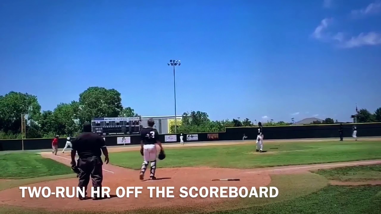 Ty Johnson baseball highlights, Dallas Mustangs Sharp - YouTube