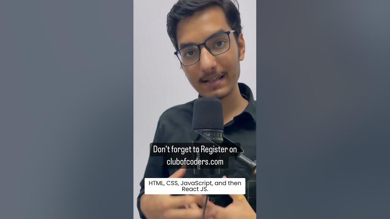 Want To Learn React Js Watch This Reactjs Javascript Html Css Youtube 