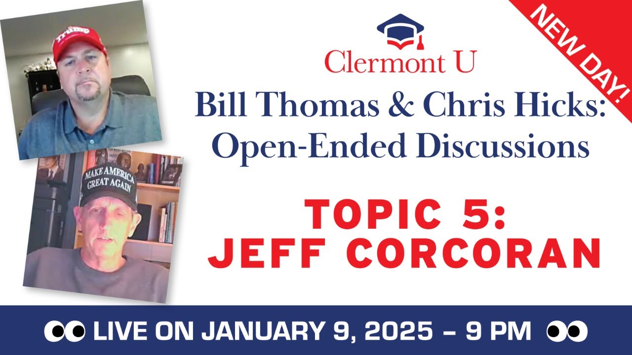 Open Ended Discussion: Jeff Corcoran (RESCHEDULED) - YouTube