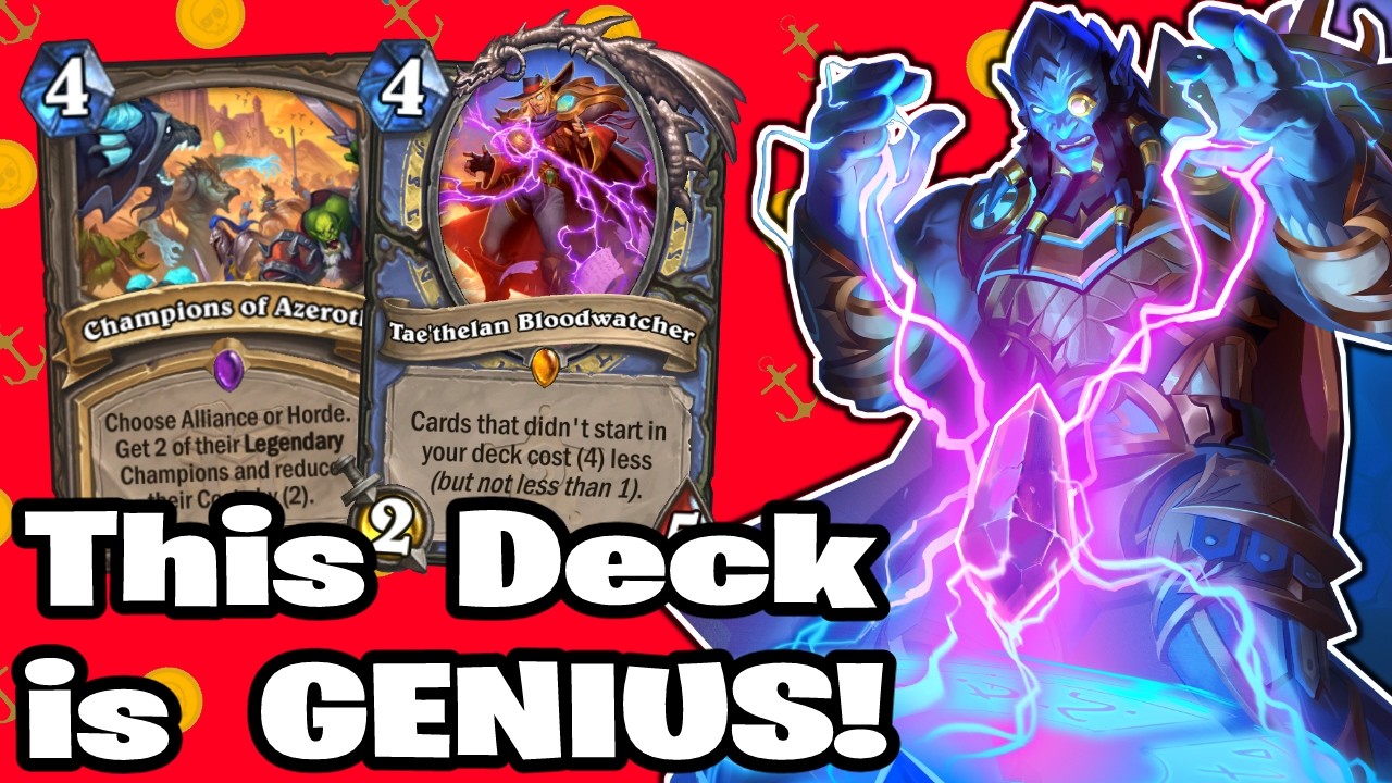 OTK Hataaru Mage is INGENIOUS! Great Dark Beyond Hearthstone Mage Deck ...