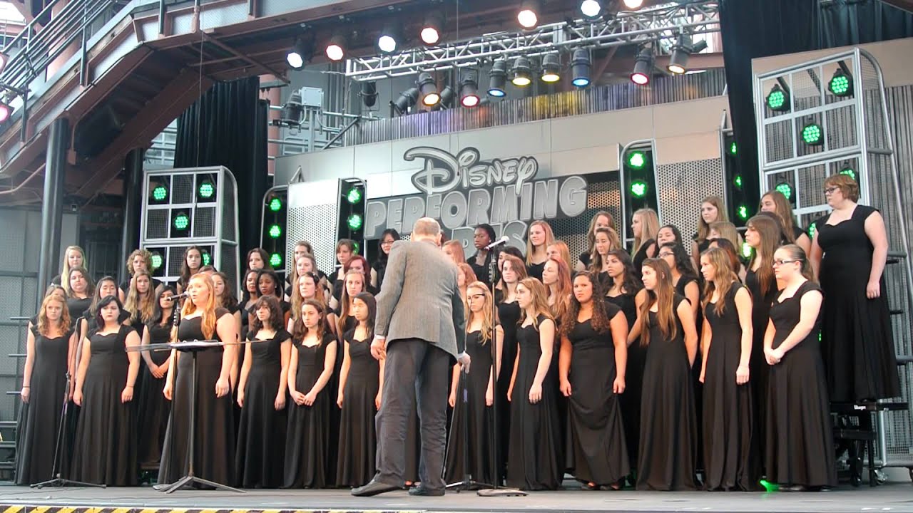 Friends School Choir at Disney 3 - YouTube