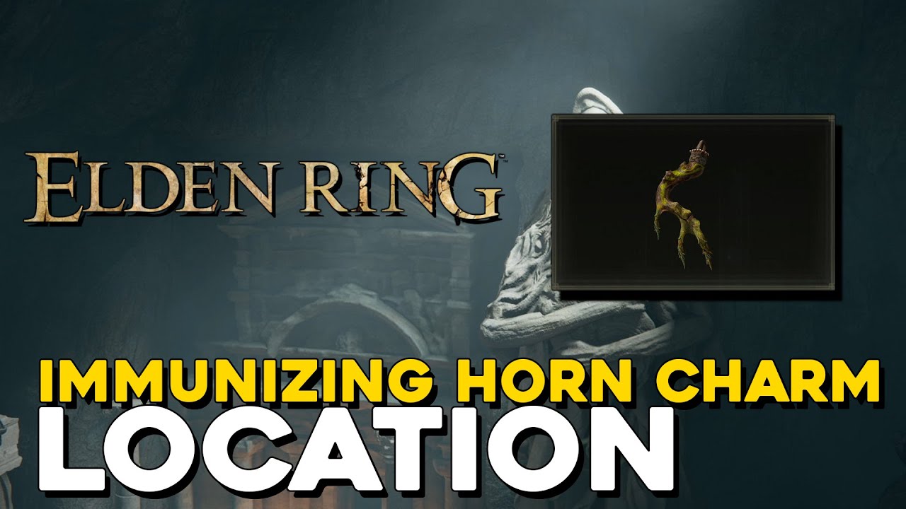 Elden Ring Immunizing Horn Charm Location (Poison Resist Ring) - YouTube