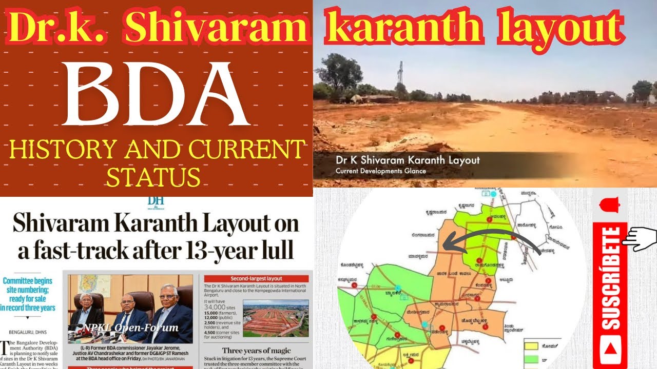 Dr K.Shivaram Karanth layout Complete Information | Current Status ...