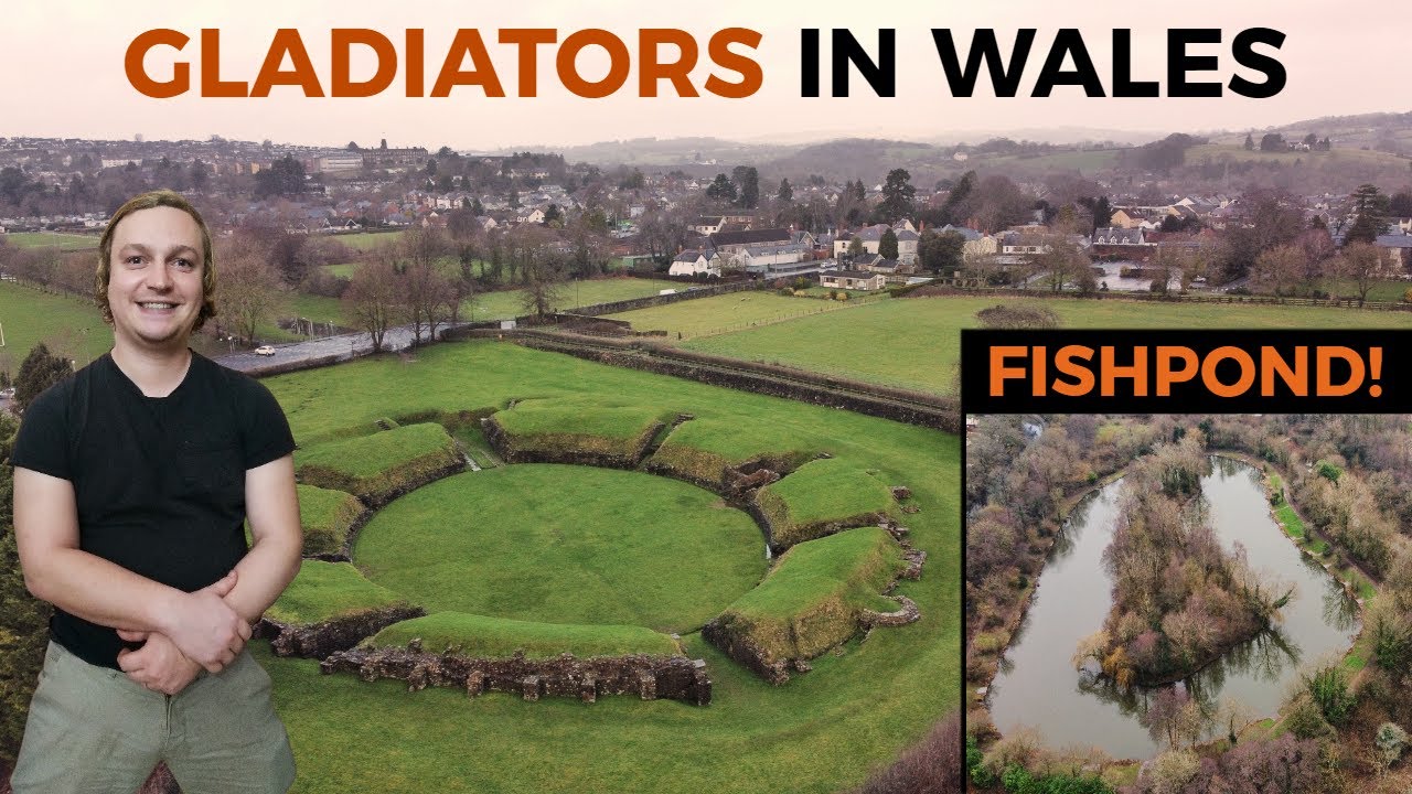 GLADIATORS FOUGHT HERE - Roman Village CAERLEON in WALES - YouTube