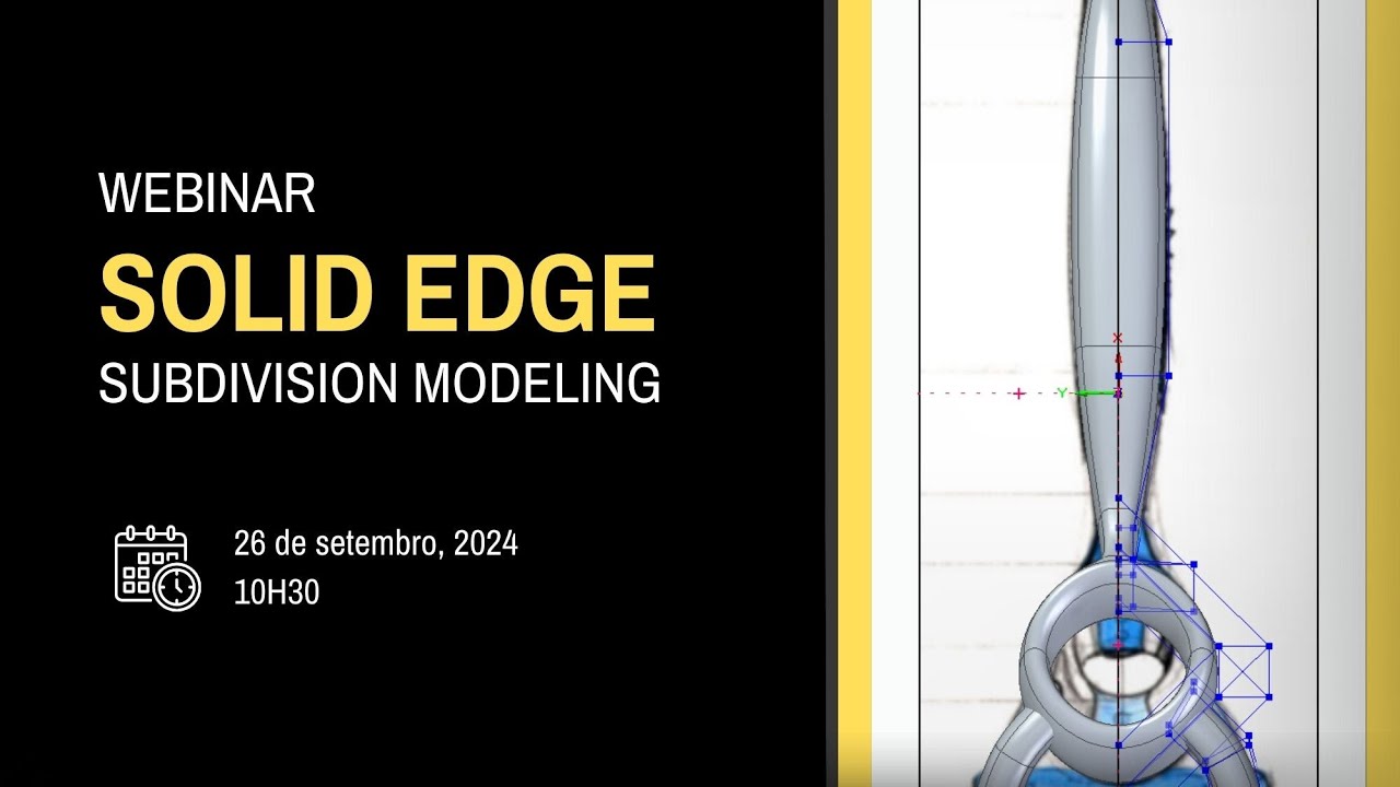 Webinar SOLID EDGE: Subdivision Modeling - YouTube