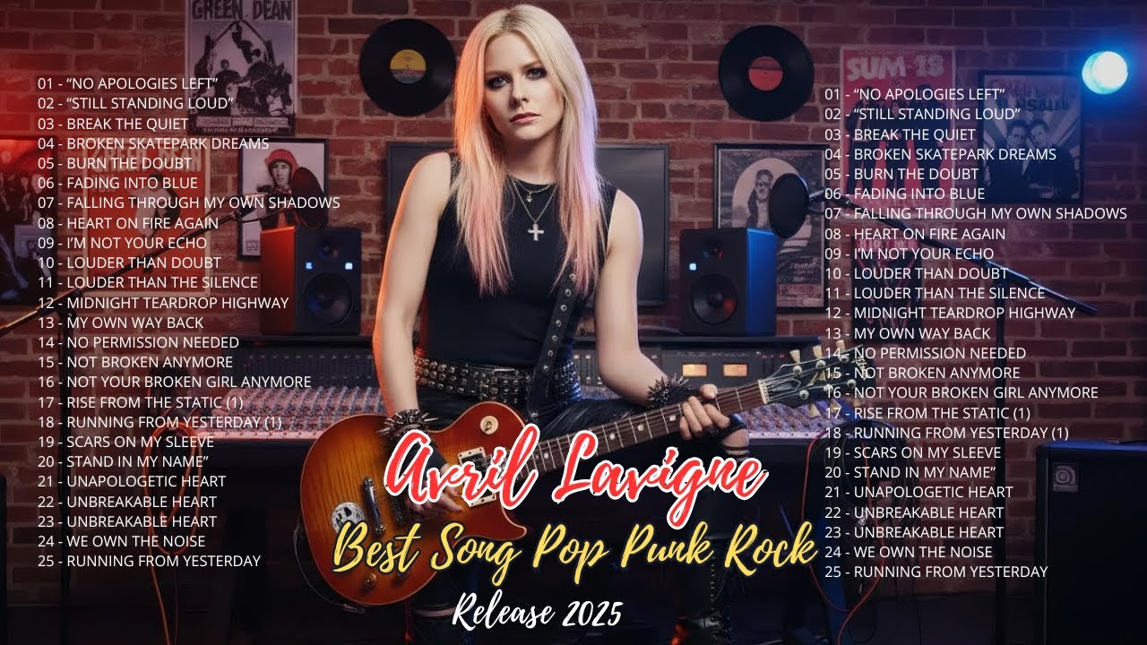 Avril Lavigne Pop Punk Queen Relive the Energy of Early 2000s Anthems ...