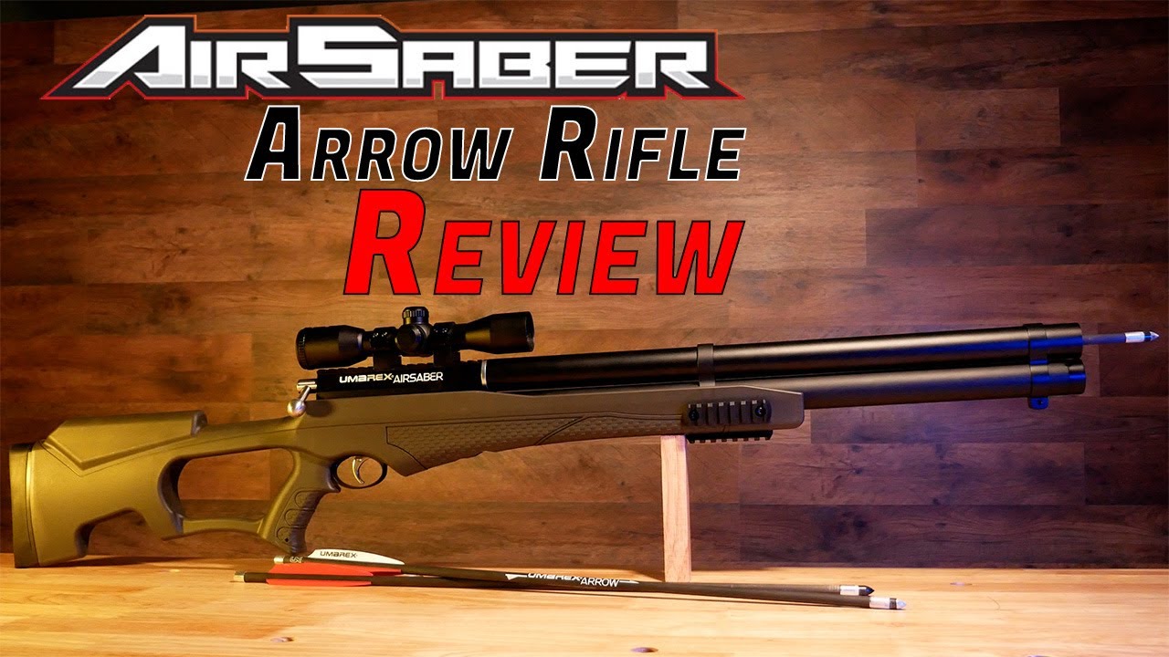 Umarex AirSaber Arrow Rifle Review - YouTube