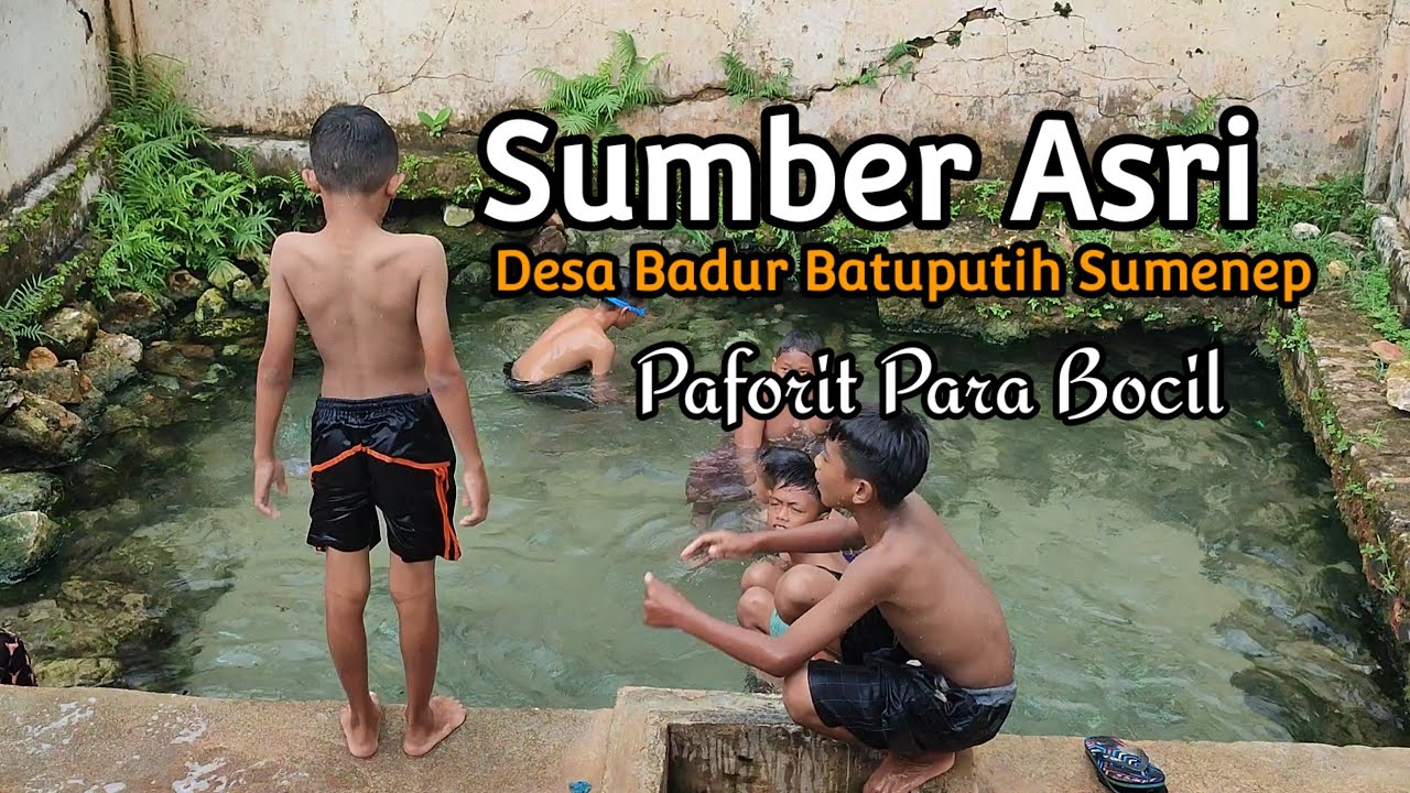 Sumber Mata air Legend Desa Badur Batuputih Sumenep - YouTube