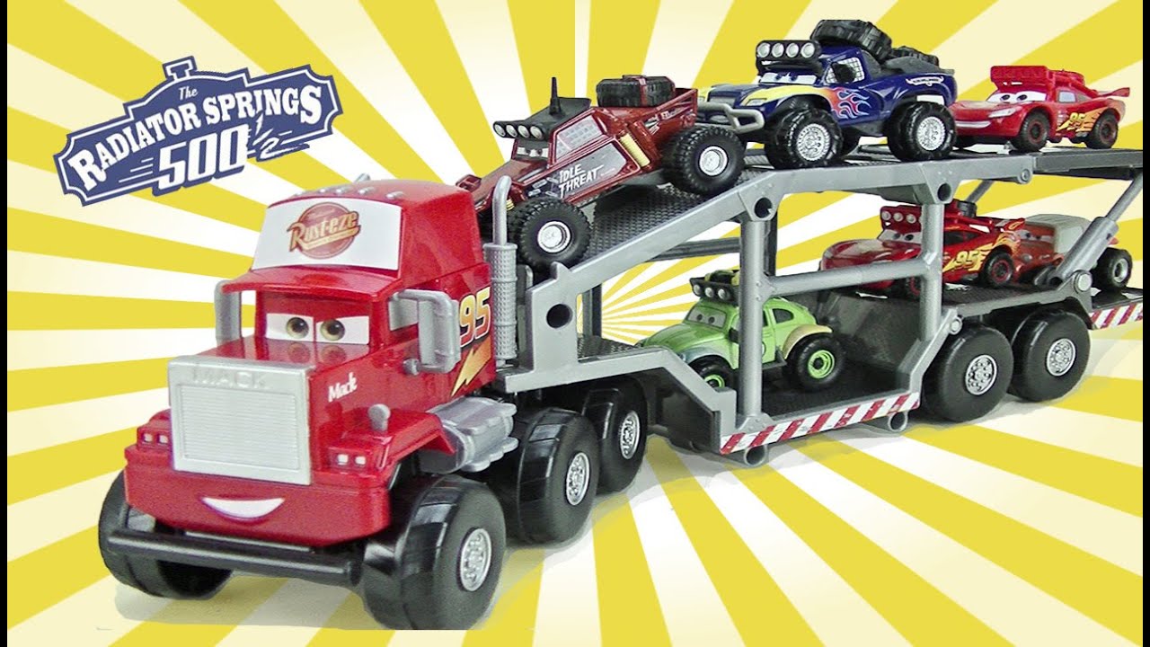 Disney Cars Mack Truck Off Road Radiator Springs 500 1/2 Mack Truck Off ...