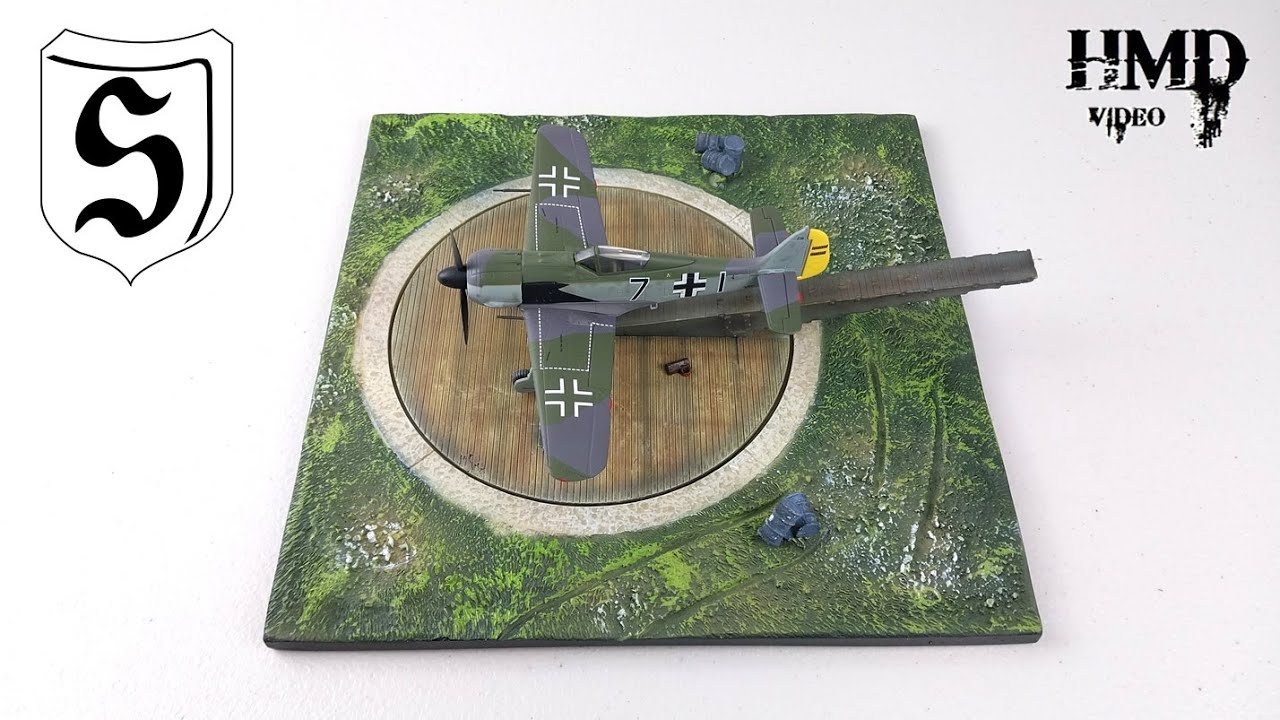 Focke-Wulf Fw 190A-3 JG 26, "Black 7", Karl Borris, 1942, Diorama ...