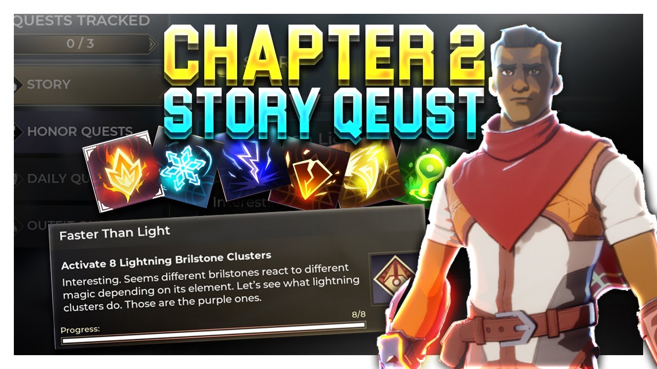 SPELLBREAK CHAPTER 2 STORY QUEST 'FASTER THAN LIGHT' - YouTube