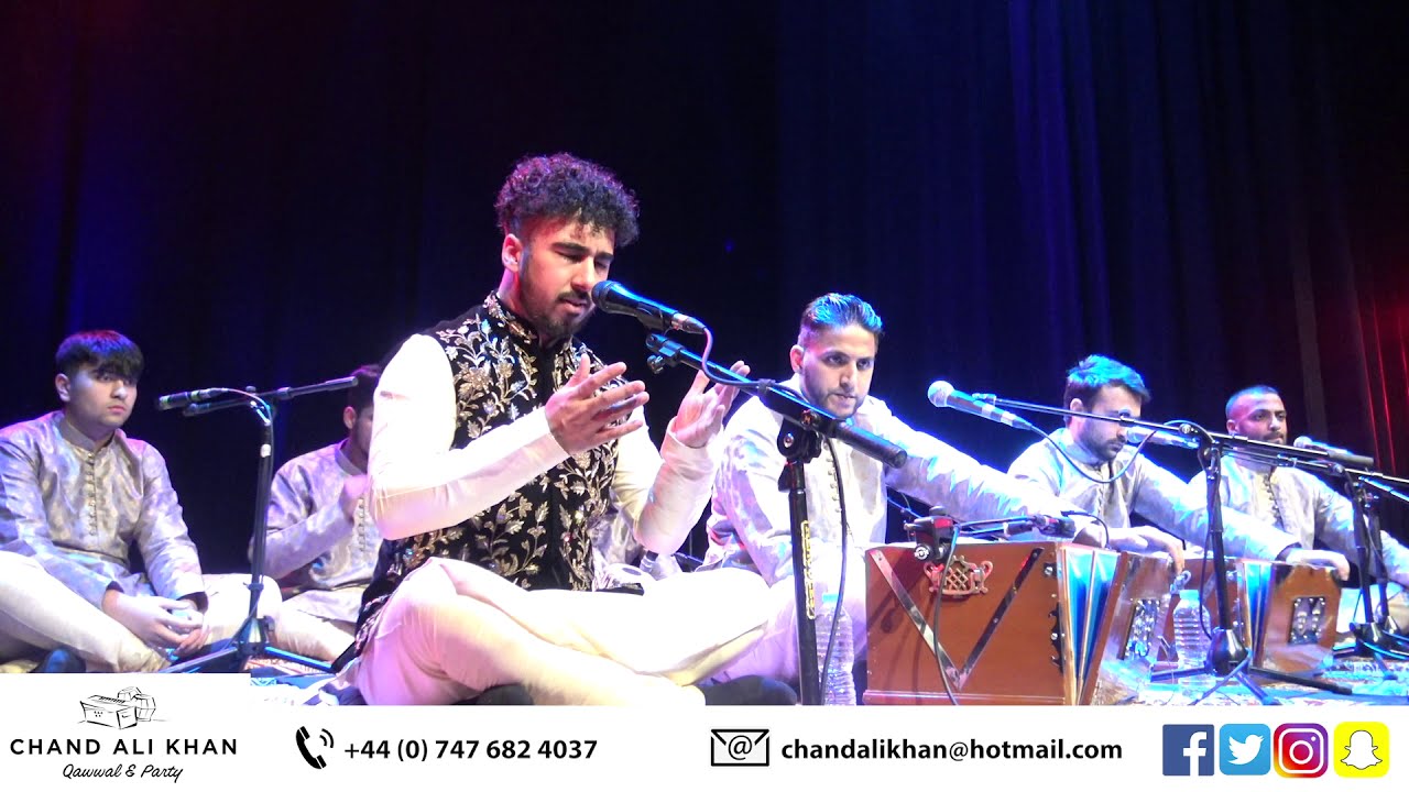 Allah Hoo | Qawwali Live UK Tour 2020 | Chand Ali Khan Qawwal & Party ...