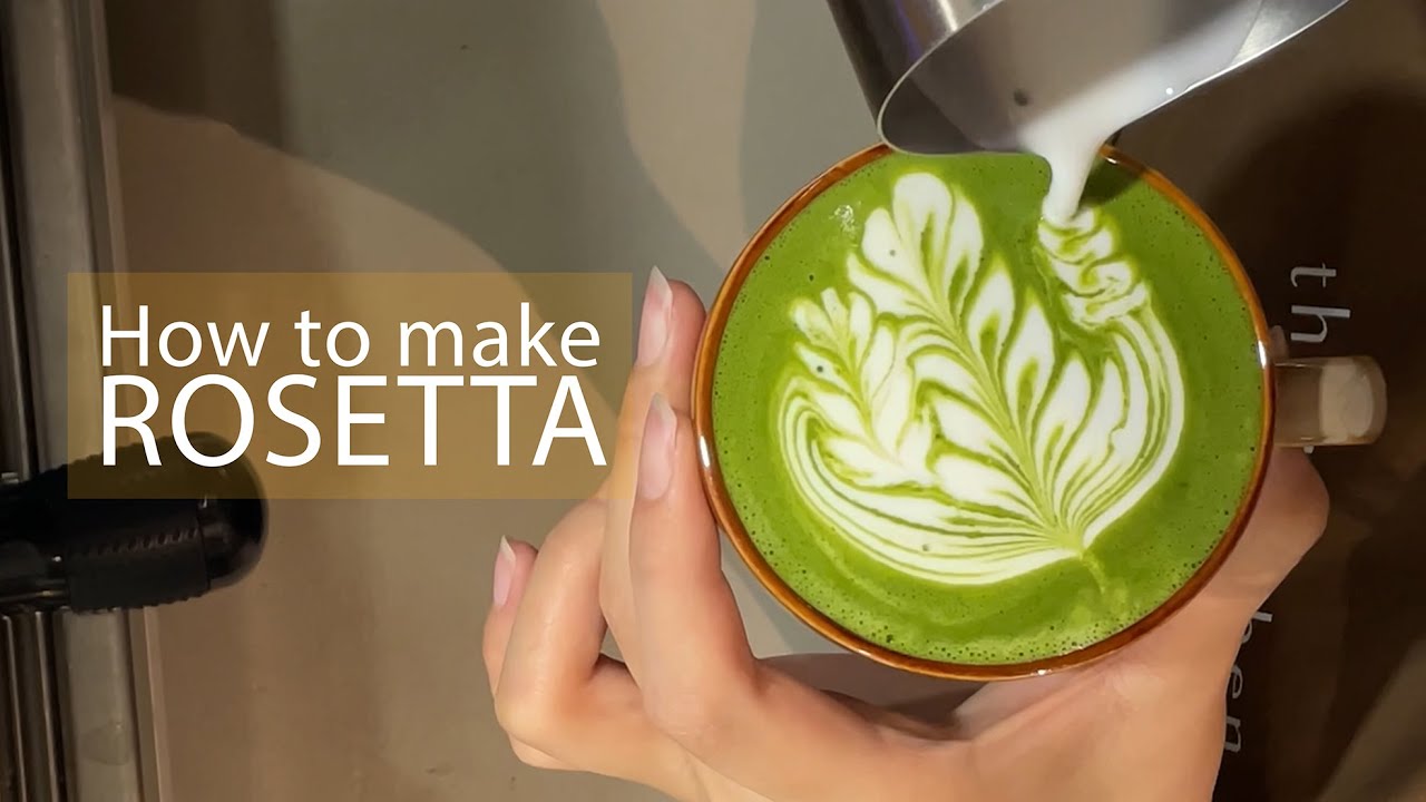 Rosetta Latte Art Tutorial In 3 Minutes - How To Make Your Coffee Look ...