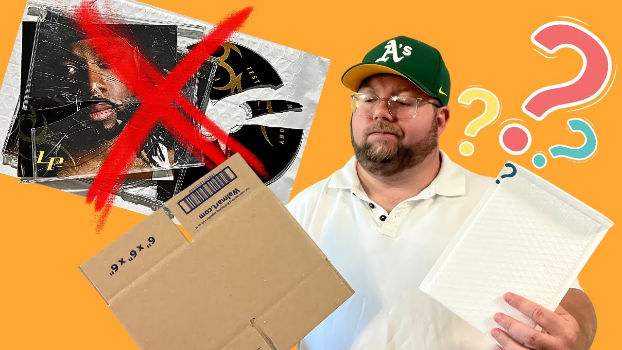 The SECRET to Shipping CDs Safely! - YouTube