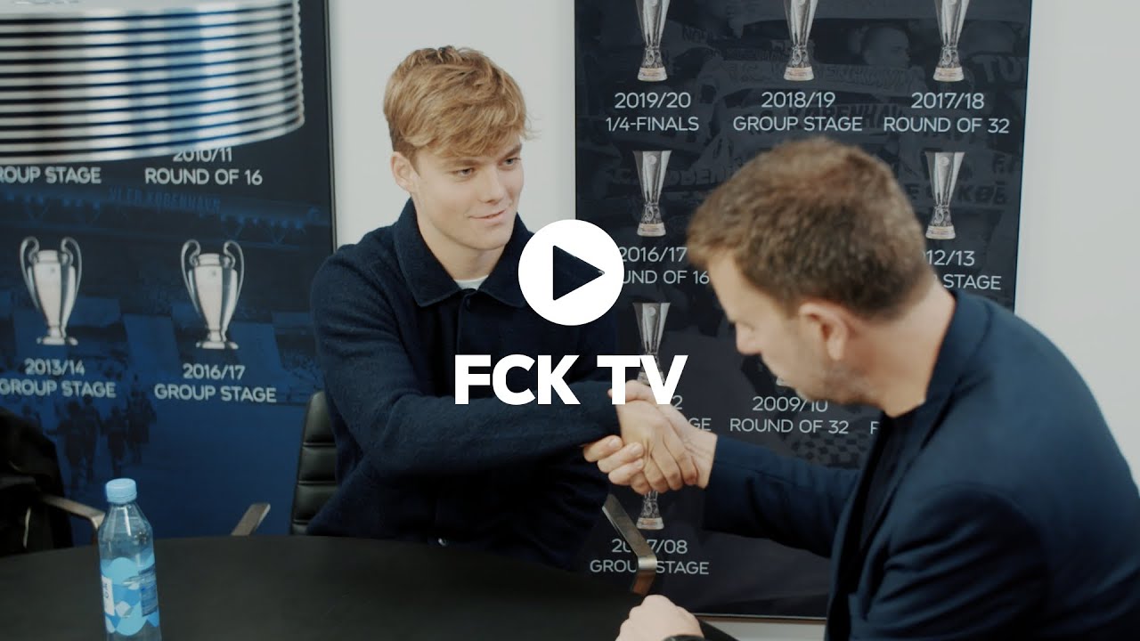 Daniel Haarbo forlænger med FCK: Betyder super meget for mig - YouTube