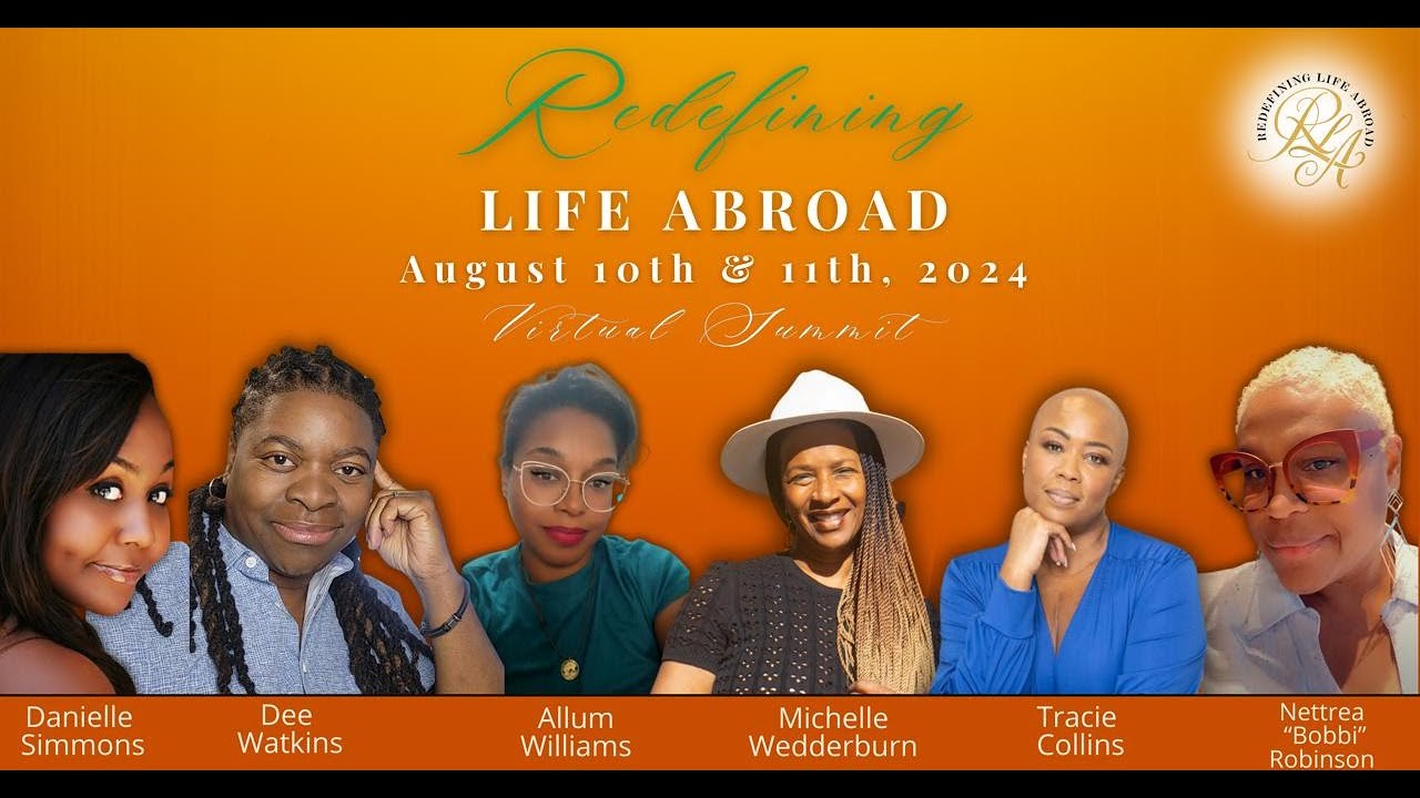Meet the Redefining Life Abroad speakers with Tracie Collins Live - YouTube