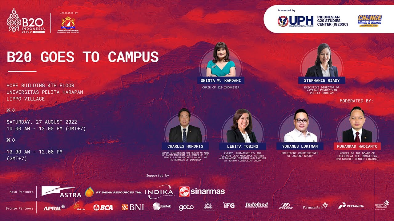 UPH Festival Day 3-B20 Seminar (27-08-2022) - YouTube