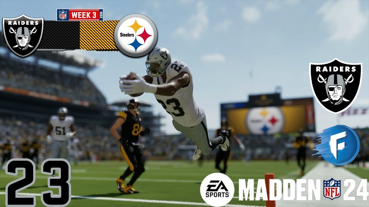 THIS PLAY COULD CHANGE OUR WHOLE SEASON!!! Madden 24 Raiders Franchise ...