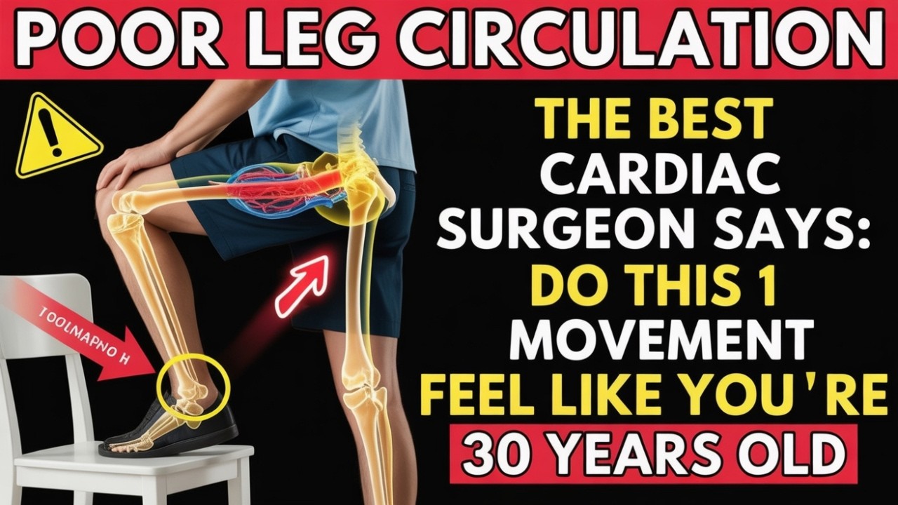 Surgeon REVEALS: This Exercise Improves Poor Leg Circulation After 60 ...