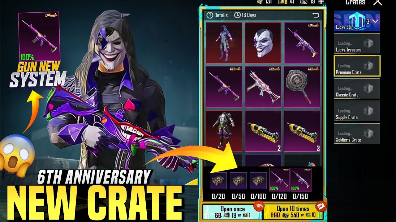 Fool M416 In Guaranteed Rewards| New Anniversary Crate & New Amazing ...