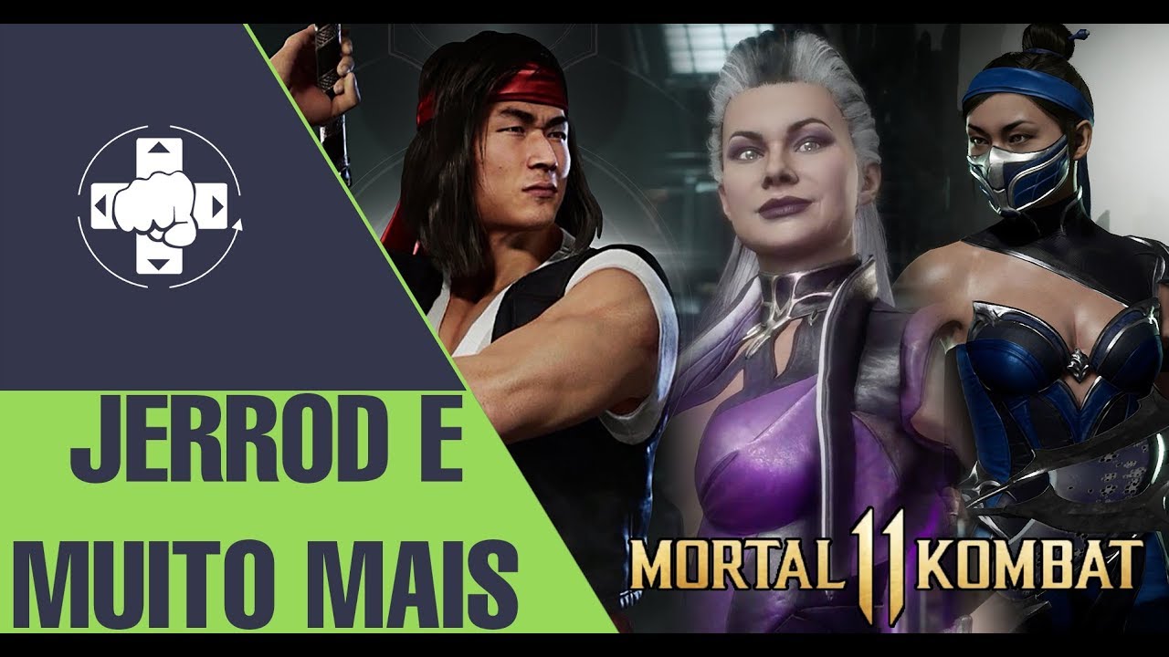 MORTAL KOMBAT 11: SINDEL INTROS! CITAÇÃO A JERROD E FILHO DE KITANA E ...