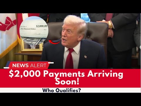ALERT: Stimulus Update Released — $2,000 Payments Arriving Soon! Who ...