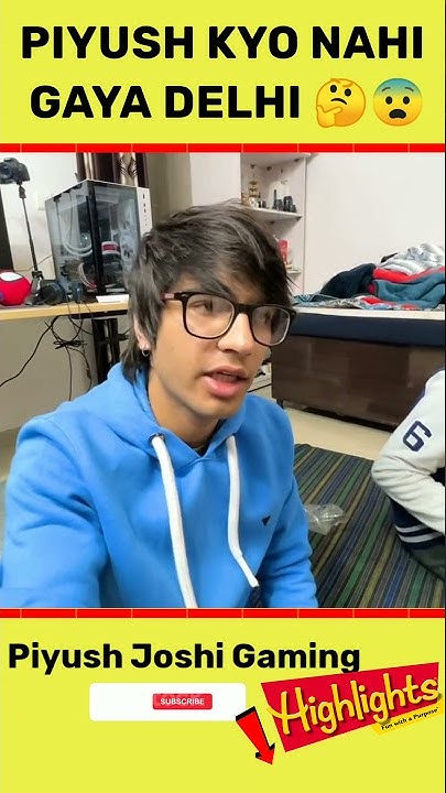 Sourav Joshi Ke Sath Piyush Kyo Nahi Gya Delhi | sourav Joshi vlogs | piyush joshi gaming | # ...