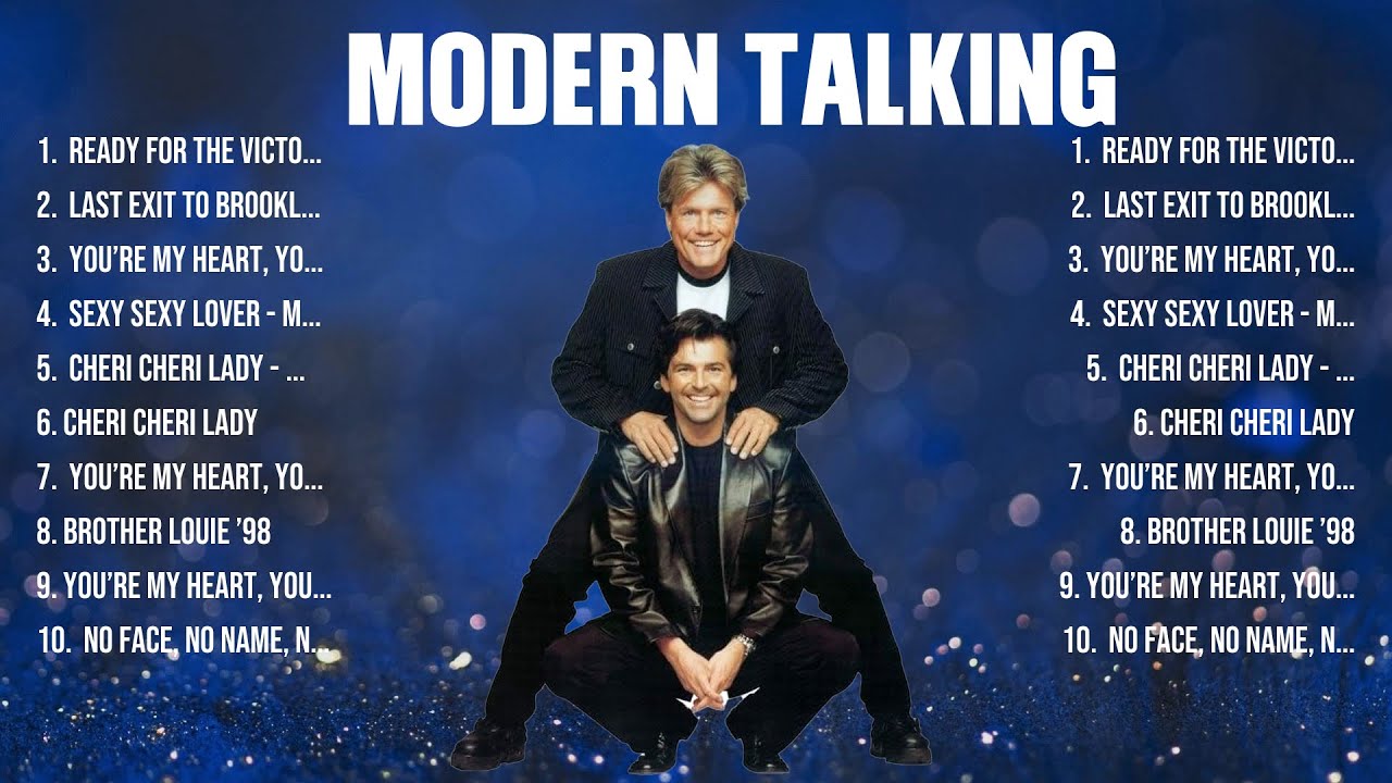 Modern Talking ~ 10 Grandes Exitos, Mejores Éxitos, Mejores Canciones - YouTube
