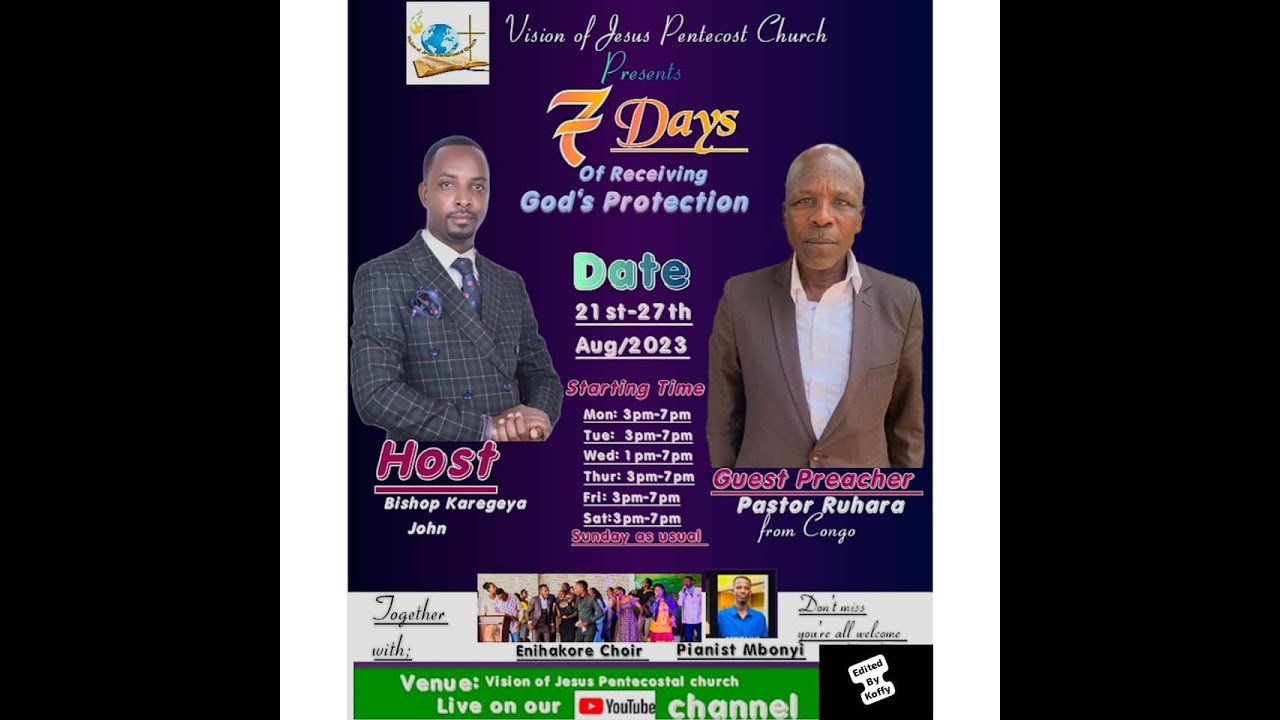 AGATATU MURI VISION HAMWE NA BISHOP KAREGEYA HAMWE pr RUHARA KUVA CONGO ...