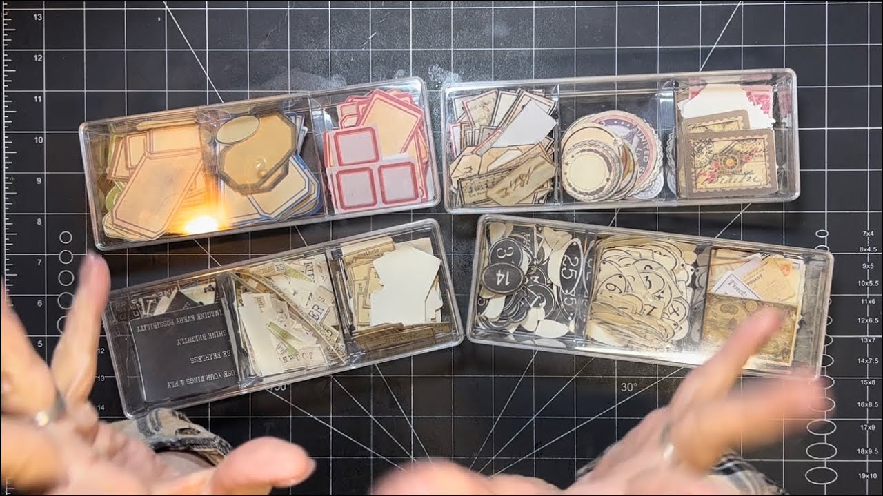 Craft Room Organization Part 4/Ephemera Storage - YouTube
