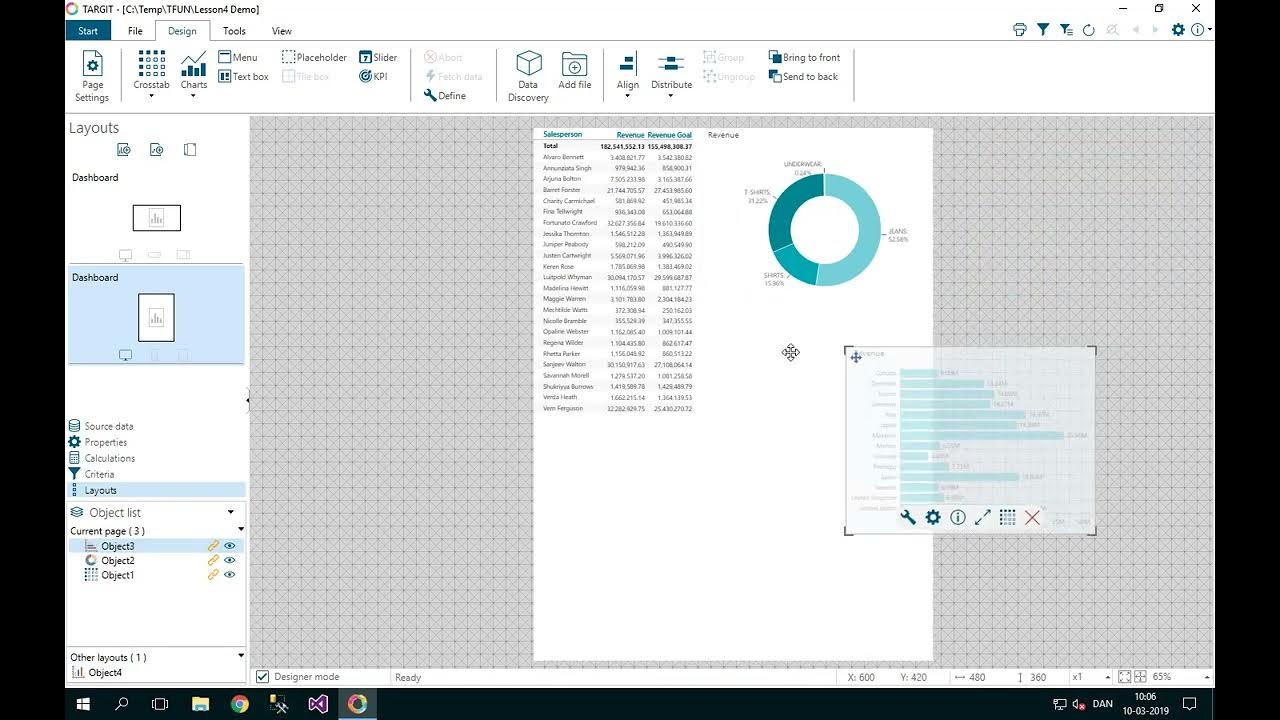 Working with layouts - YouTube