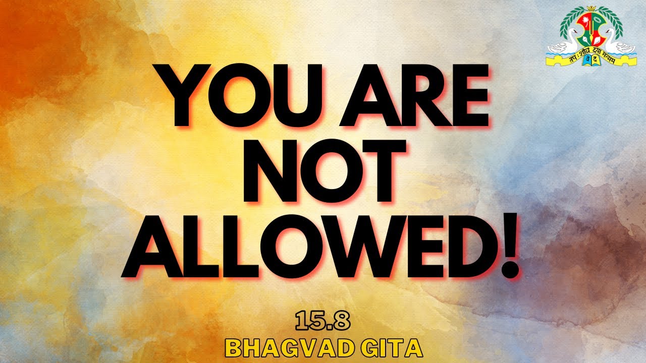 BGIS -YOU ARE NOT ALLOWED! | - YouTube