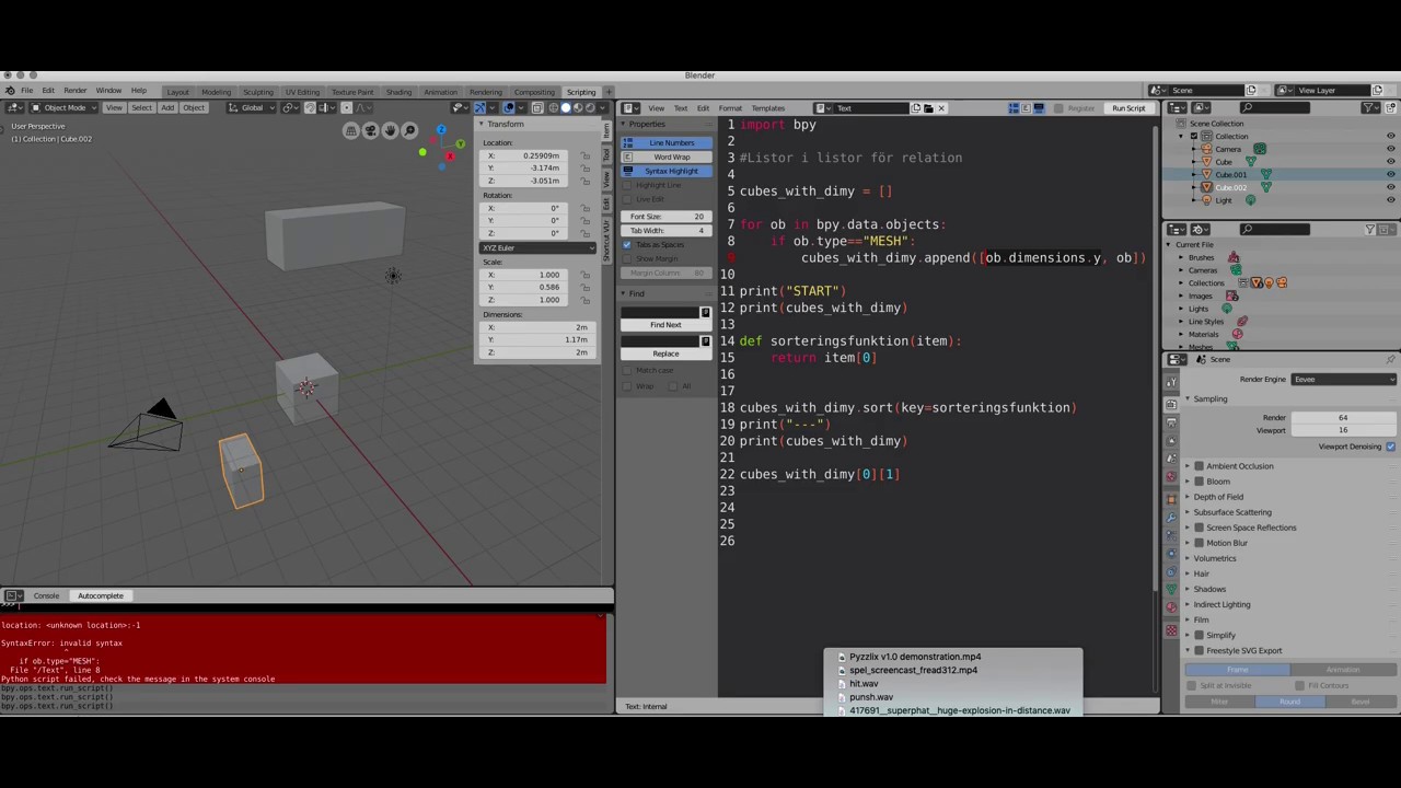 Listor i listor - YouTube