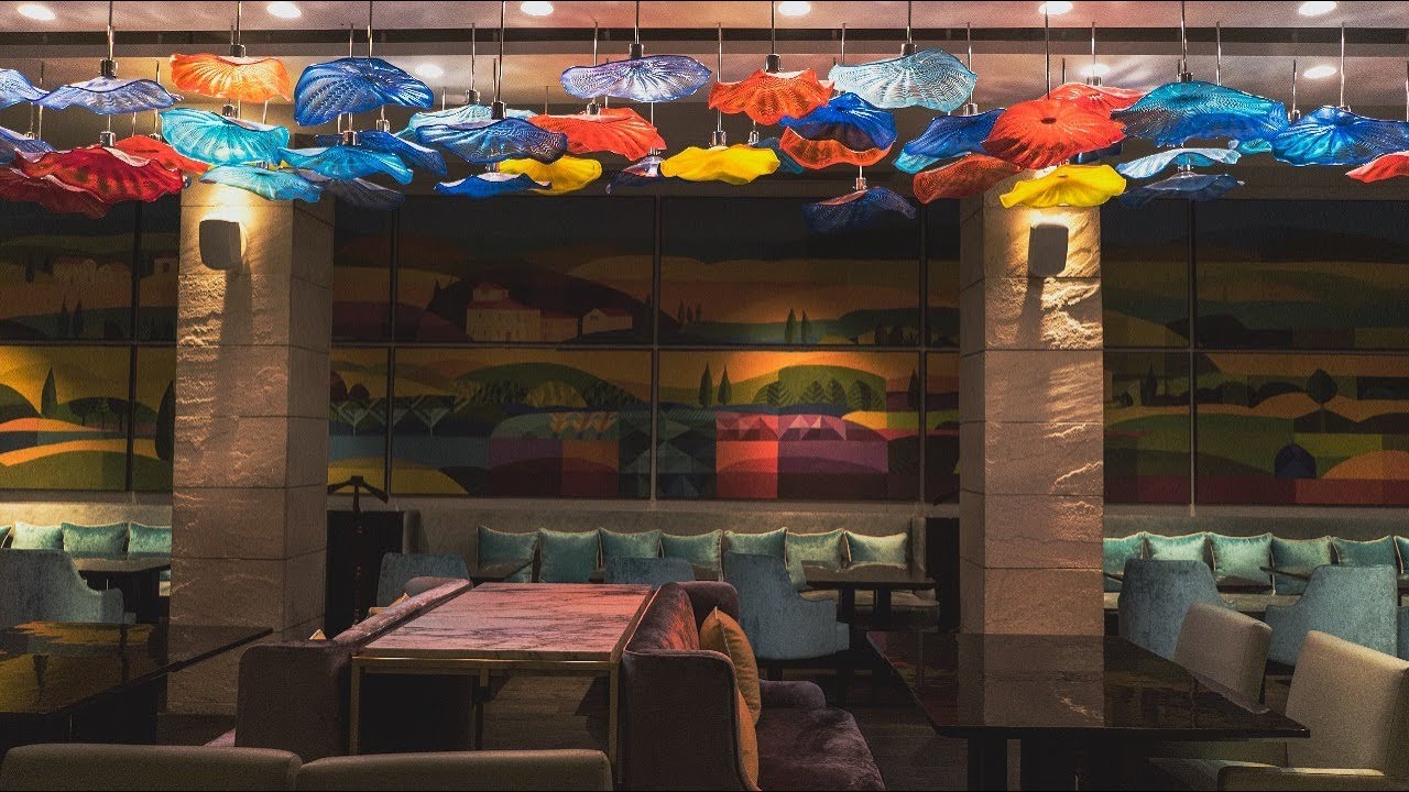 ARJUN RATHI DESIGN, The Italian Bloom Lighting Installation, The Lodhi ...