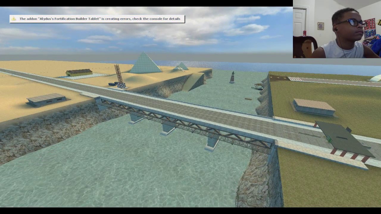 10.0 magnitude earthquake destroyes bridge | gmod gDisasters - YouTube