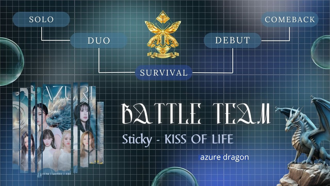 [ BATTLE ROUND ] STICKY - KIOF | COVER BY AZURE DRAGON - YouTube