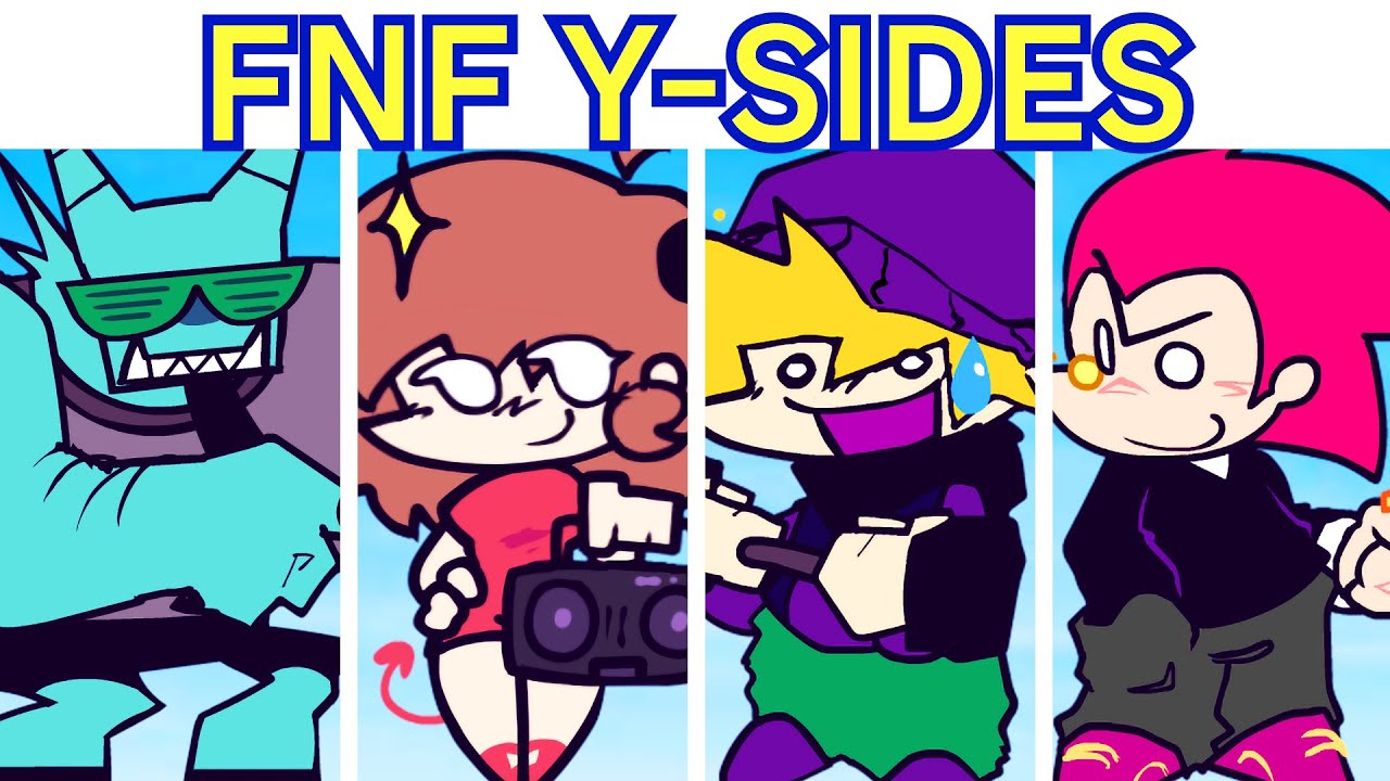 FNF BUT CUTE & FRESH! Friday Night Funkin' Y-Sides V1 FULL WEEKS (BF ...