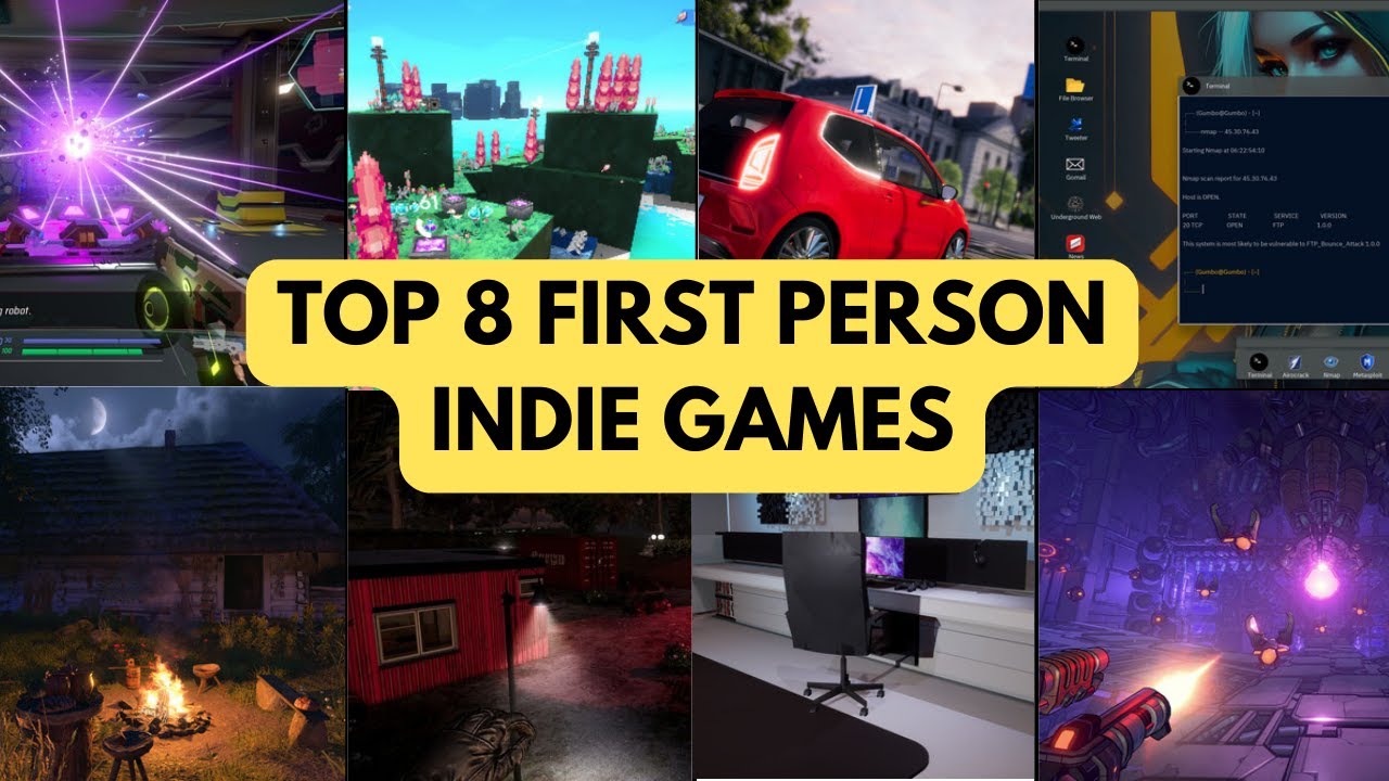 Top 8 First Person Indie Games to Watch Out For! - YouTube