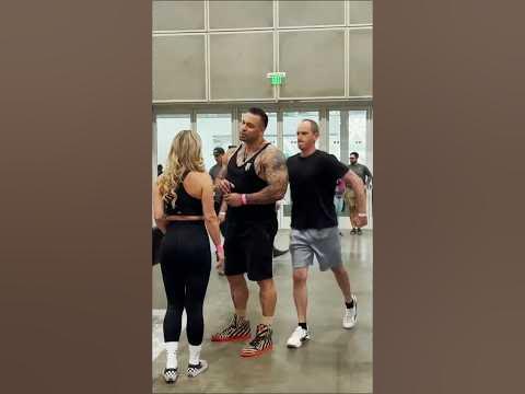 Guy Bumps Into Bodybuilders #fitnessshorts #bodybuilding #gymlife #fitnesslife # ...