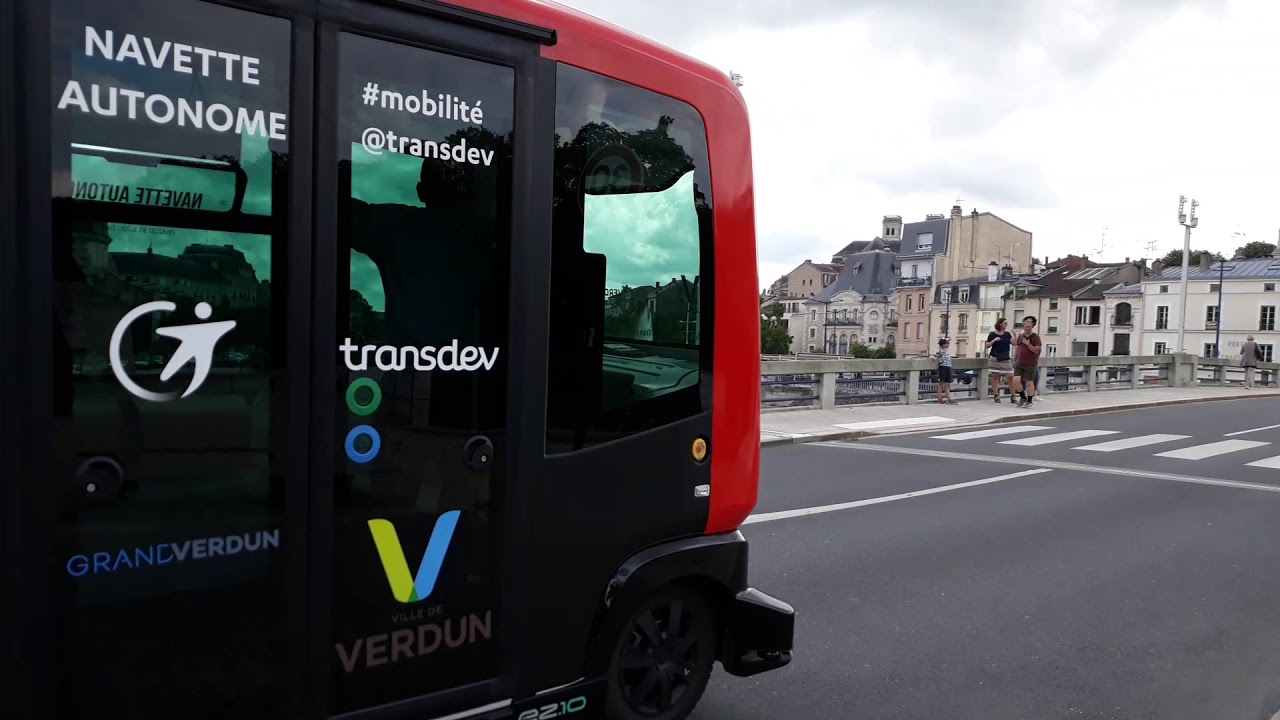 Transdev -Bus autonome- Verdun- Meuse- France. - YouTube