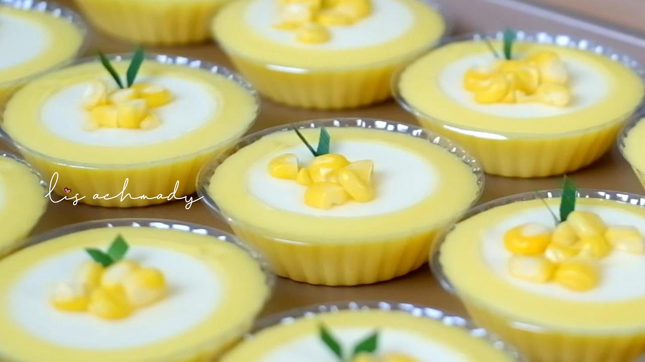 1 RESEP JADI 30 | Puding Pie Jagung Keju Swallow Globe Brand ...