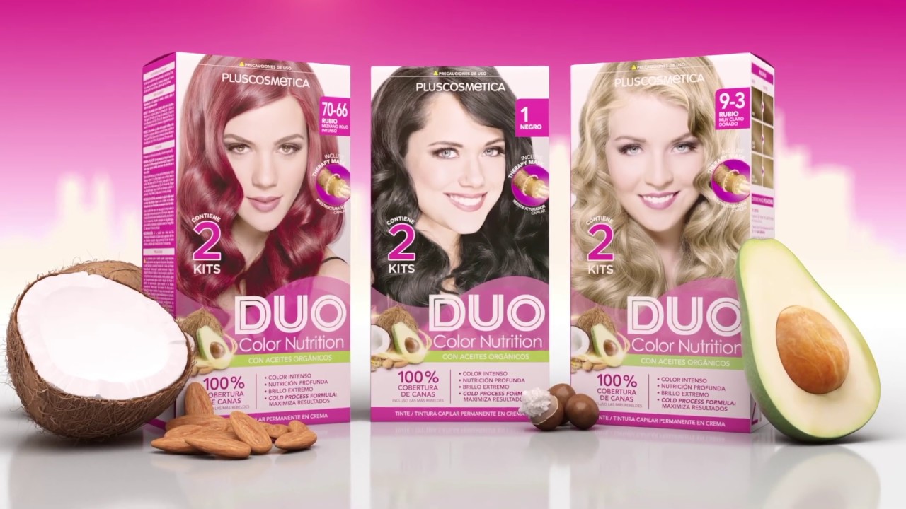 NUEVA PRESENTACIÓN TINTE DUO COLOR NUTRITION - YouTube