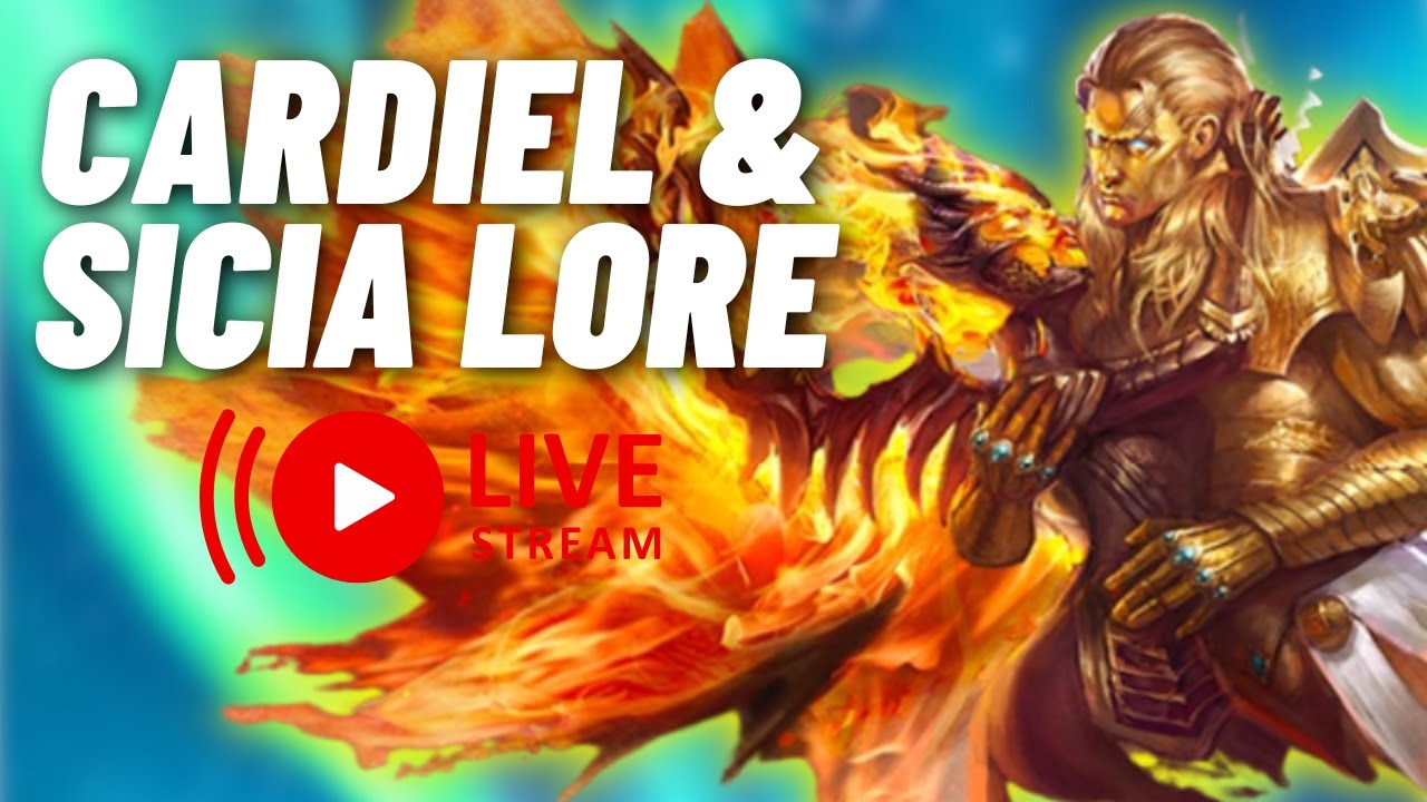 LIVE: Sicia & Cardiel [LORE] • RAID Shadow Legends - YouTube