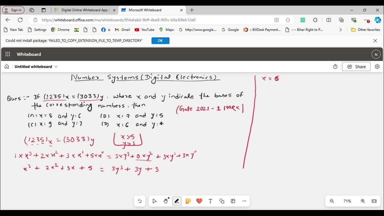 Number System & Base Conversion | GATE 2021 PYQ Solutions | Part of ...