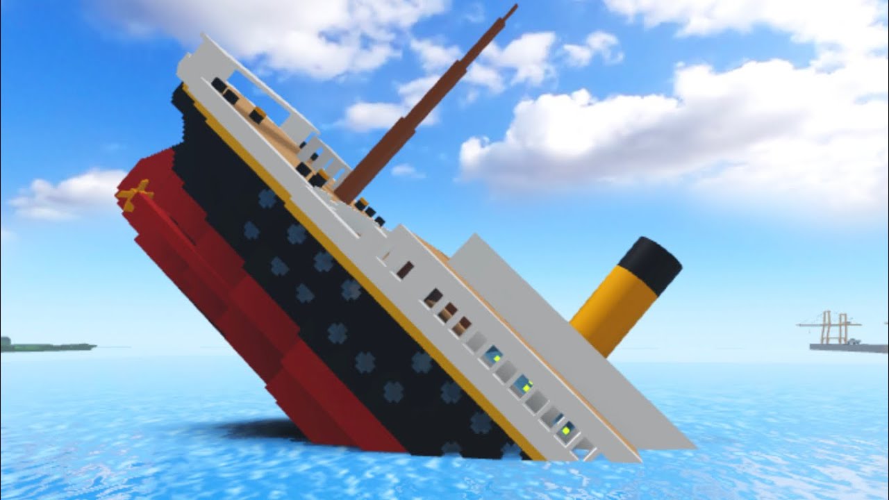 Titanic sinking Animation - YouTube