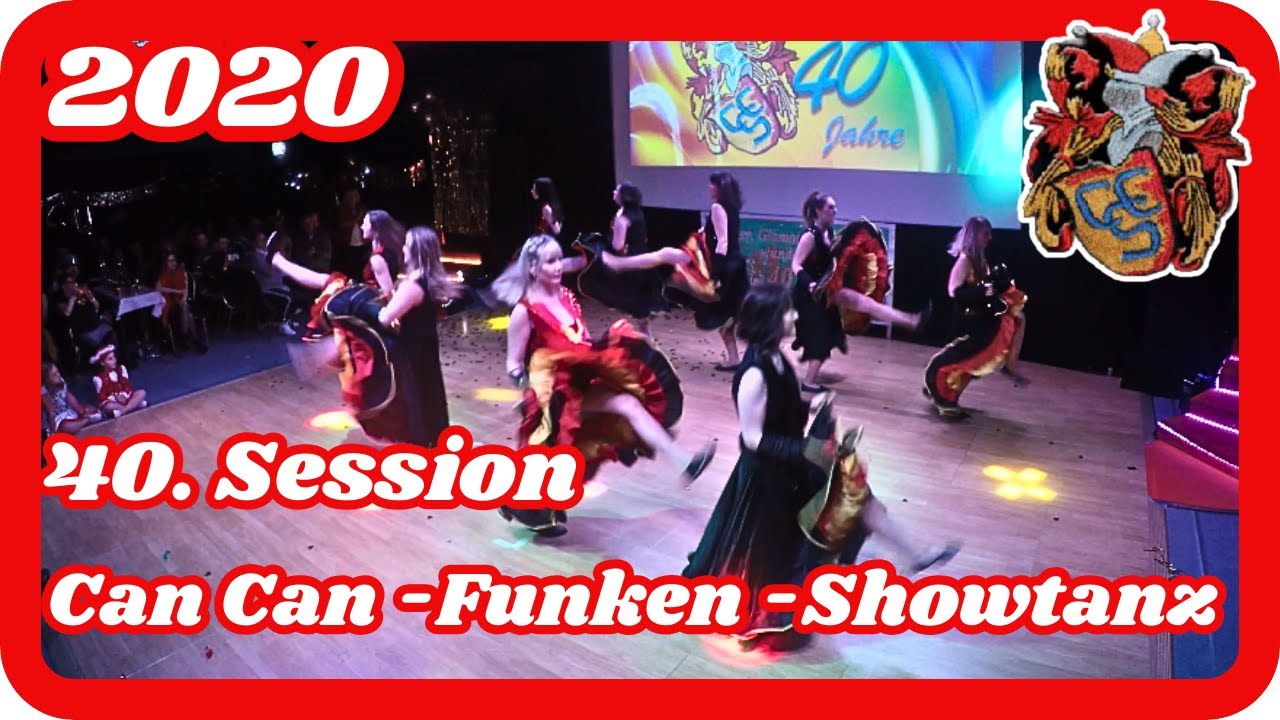 Can Can Funken Showtanz ! 40. Session . Der CCS im Jahr 2020 - YouTube