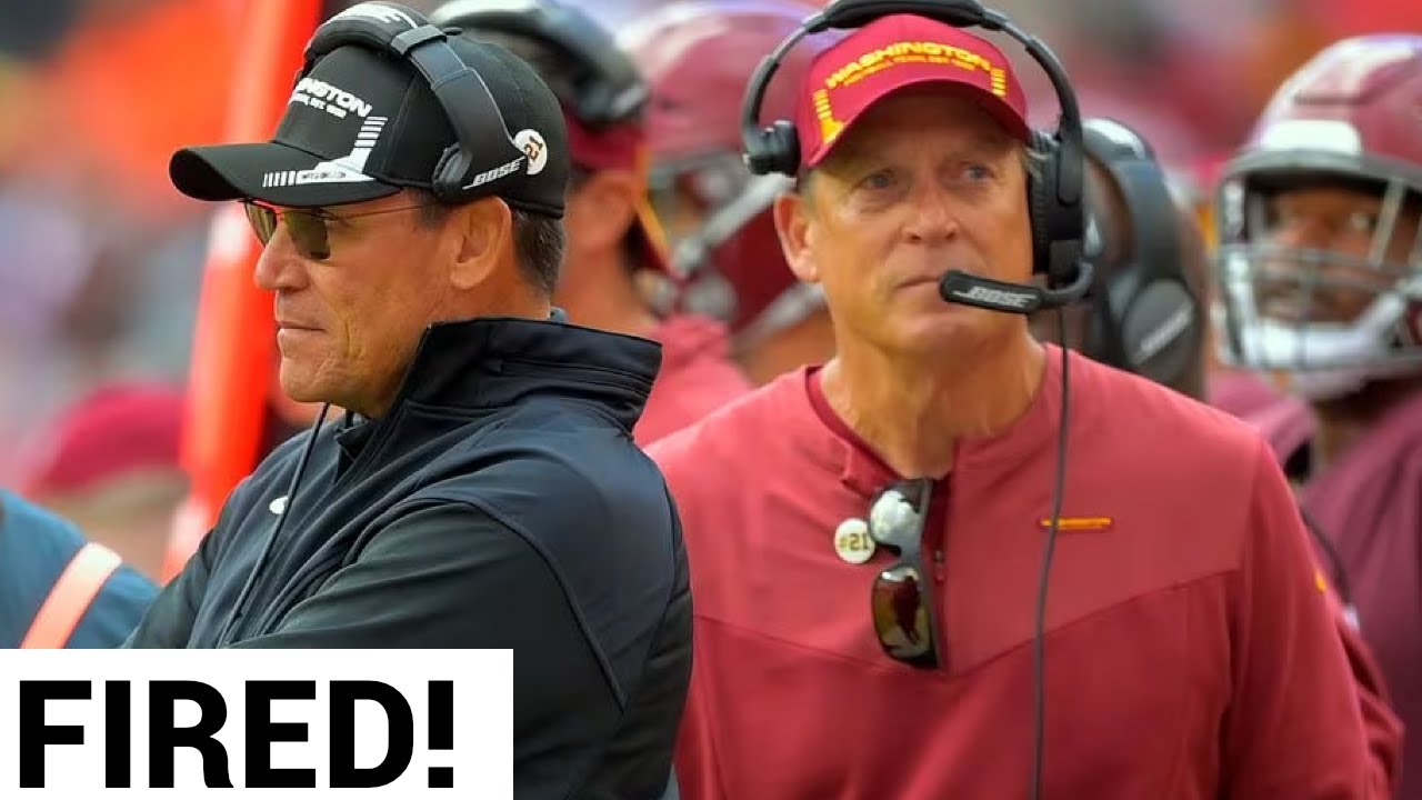 Jack Del Rio Fired From The Washington Commanders - YouTube