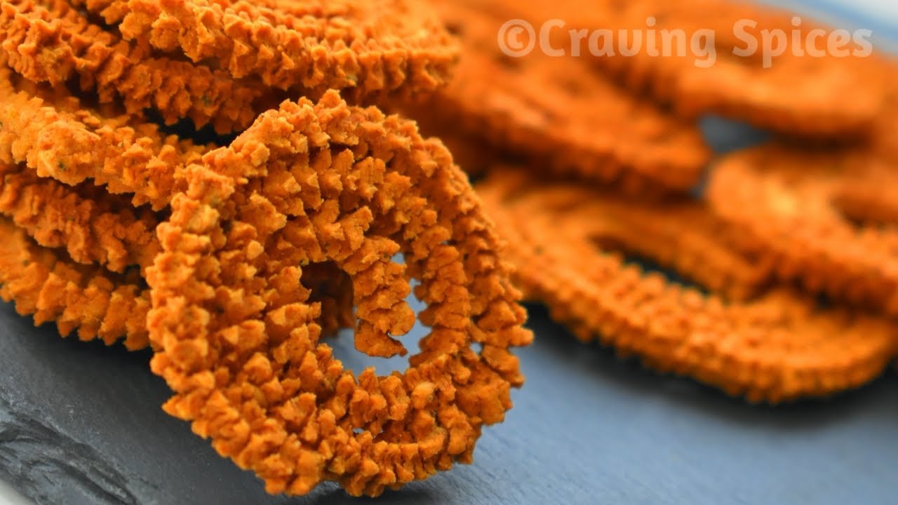 Quick And Healthy Evening Snacks!! Baked Murukku/Chakli - YouTube