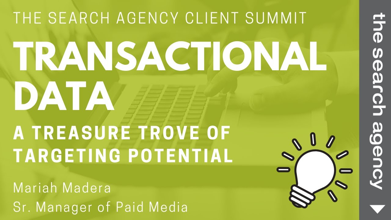 Transactional Data 4 Reasons To Build Transactional Data Into Your